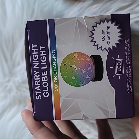 Office | Starry Night Color Changing Mini Led Globe | Poshmark
